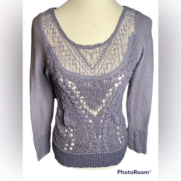 Free People | Sweaters | Free People Holey Sweater | Poshmark